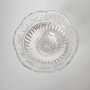 Dining | Hand Crafted Julia Genuine Lead Crystal Bowl 24 Vintage Made ...